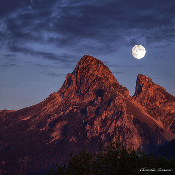 Dent d'Oche les plus belles photos du photographe Christophe Bourreau ...