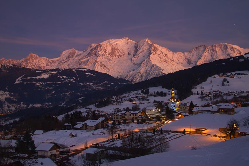 Photo paysage combloux Mont-Blanc -photo paysage du photographe ...
